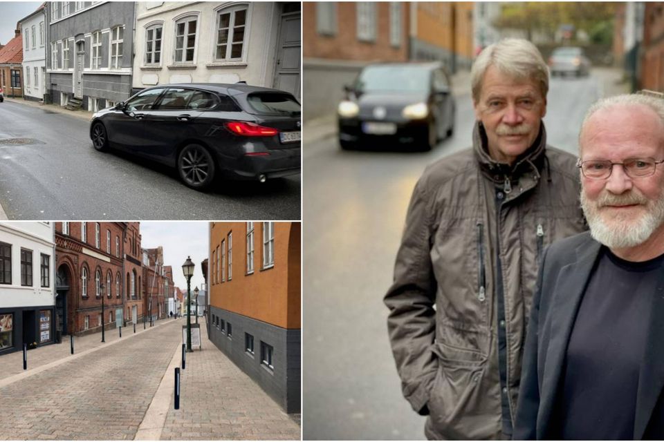 Borgere raser over trafik gennem midtbyen: »Vi er blevet lovet en gågade, men en million biler ...