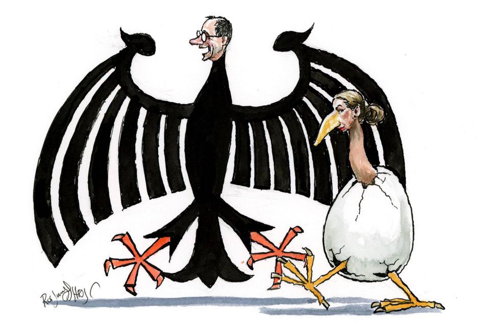 Dagens tegning: Aber dabei - Jyllands-Posten