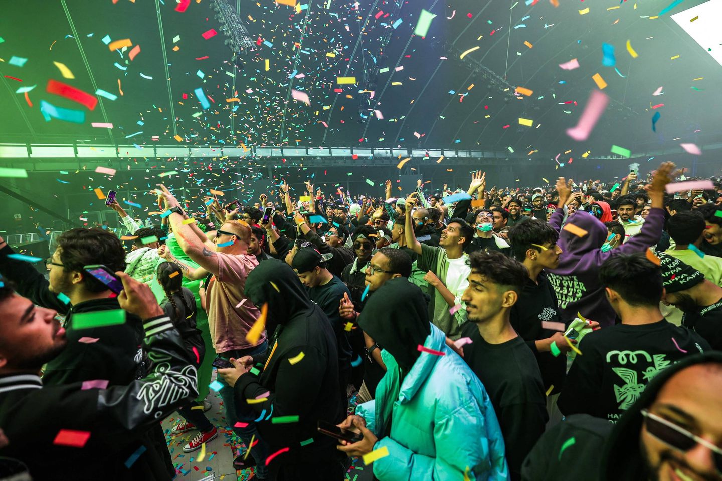 Saudi-Arabien vil være det næste Qatar. Og det sker med rave, konfetti ...