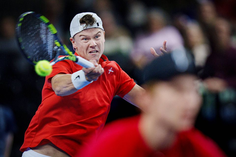 Dansk double med Rune puster nyt liv i Davis Cup-håb - Jyllands-Posten