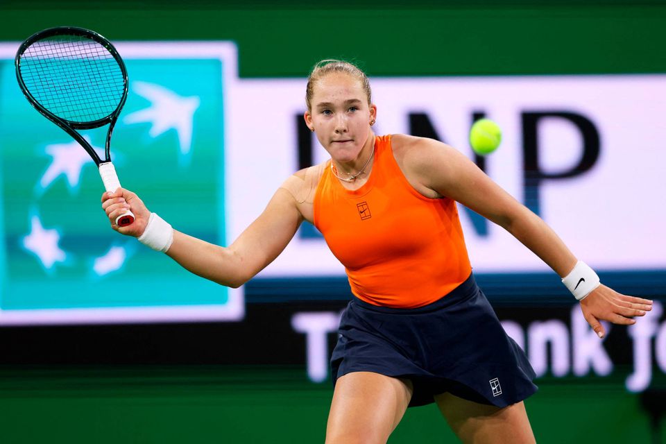 Tauson fik store stryg af russisk komet i Indian Wells - Jyllands-Posten