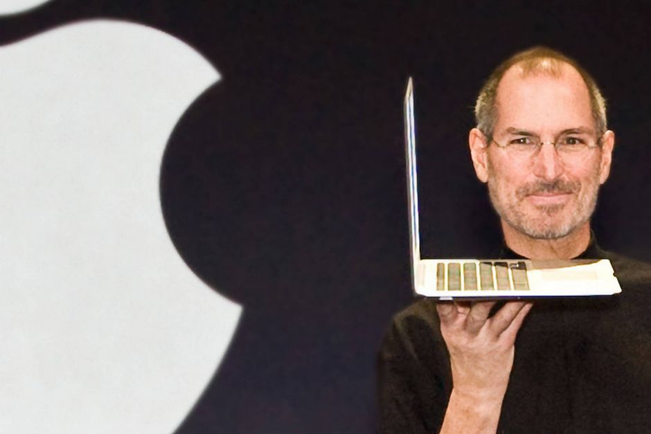 Steve Jobs har verdens tyndeste