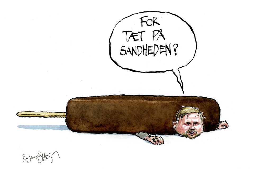 Dagens tegning: I en istid - Jyllands-Posten