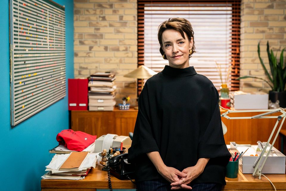 I DR-serien ”Carmen Curlers” nyder Maria Rossing i rollen som ...