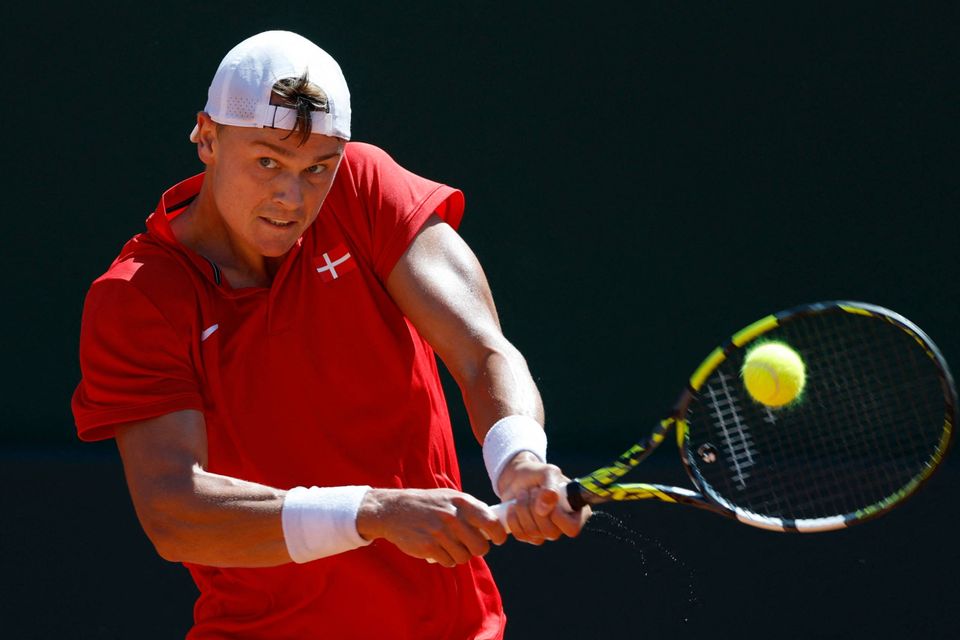 Rune tager første stik i Davis Cup-duel mod Spanien - Jyllands-Posten