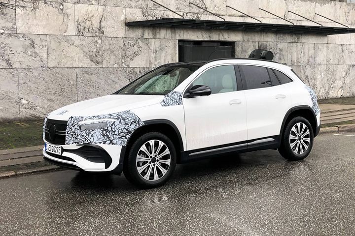 Første test af ny Mercedes-elbil til under 400.000 kr. - den kan blive ...
