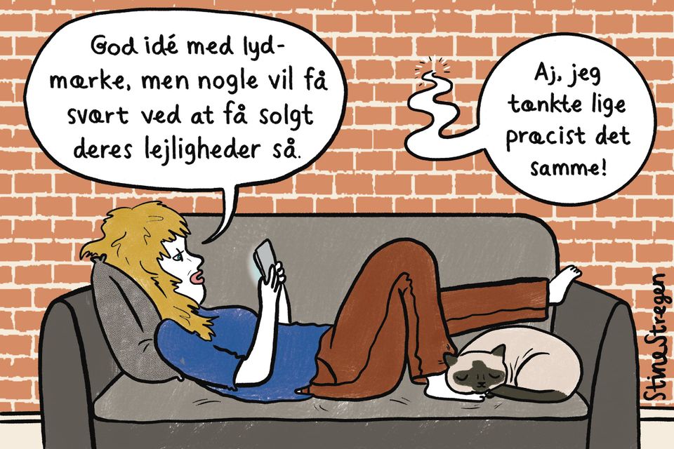 Dagens tegning: Lyden af en god idé - Jyllands-Posten